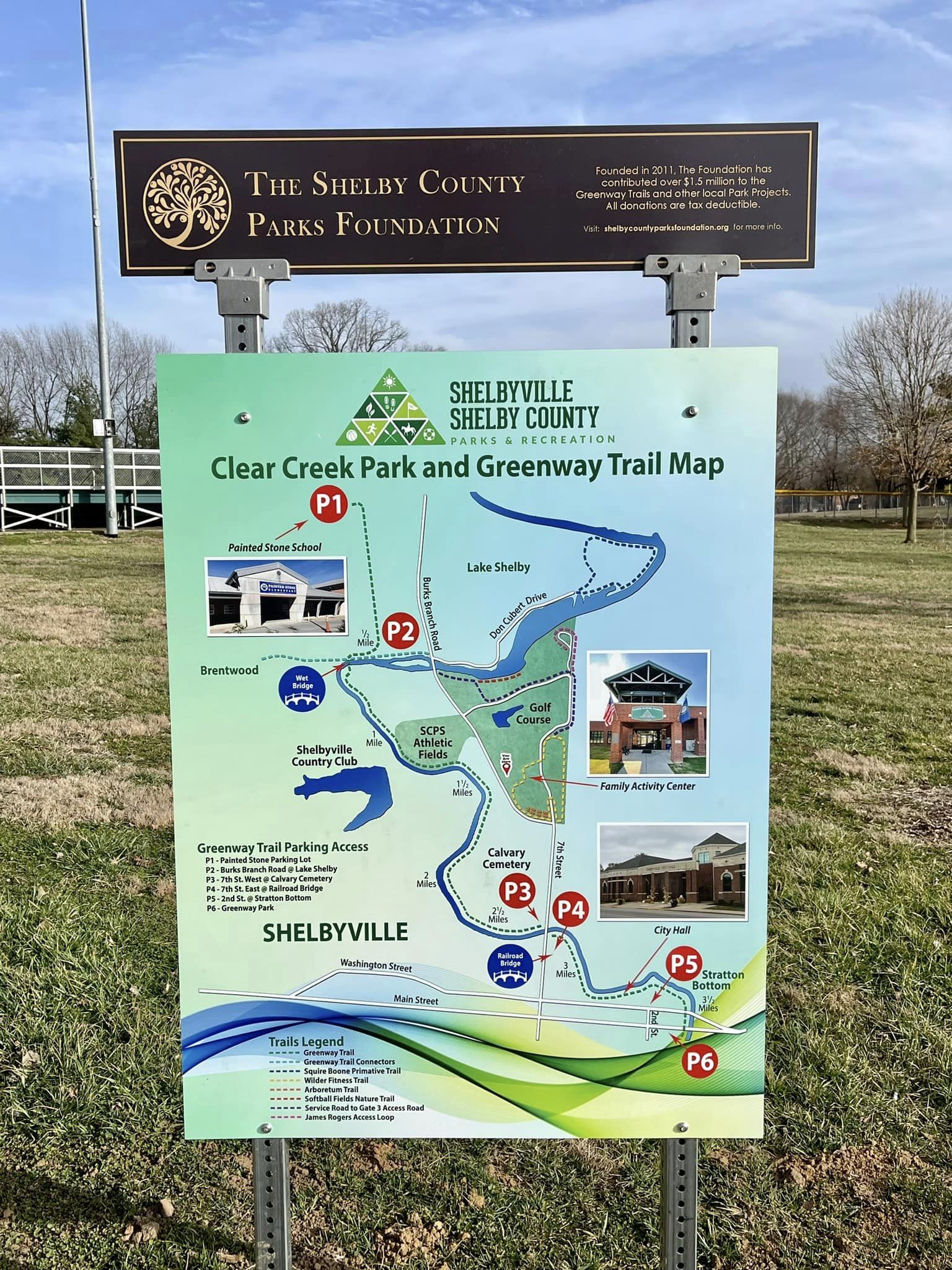 New Trail Way Signs – Shelby County Parks Foundation