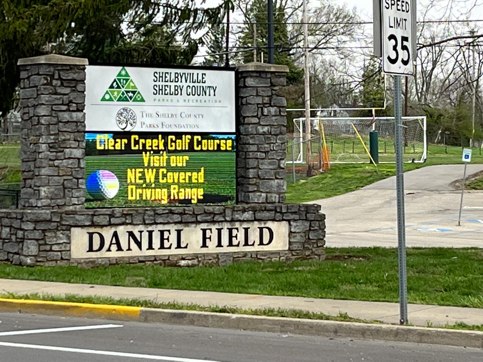 New Lighted Sign! – Shelby County Parks Foundation